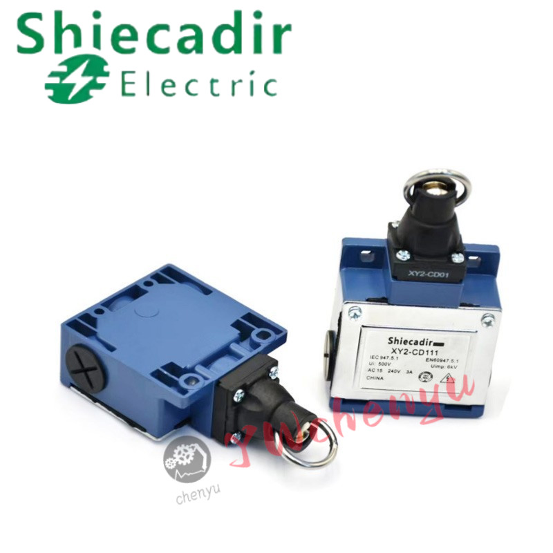 XY2-CD111 Emergency stop safety pull rope switch, limit travel pull ...