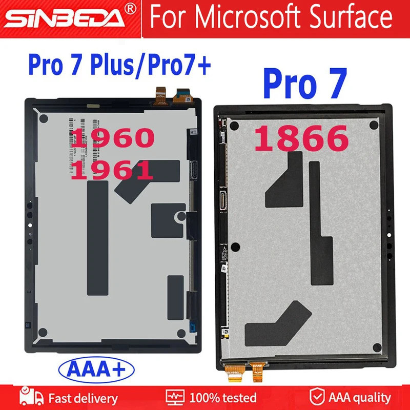 AAAA++++ 12.3" For Microsoft Surface Pro 7 1866 Surface Pro 7 Plus 1960 ...