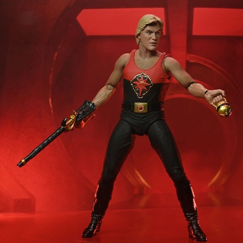 Neca 1980 Live-Action Figure Flying Man Gordon Gordon with Laser Mark ...