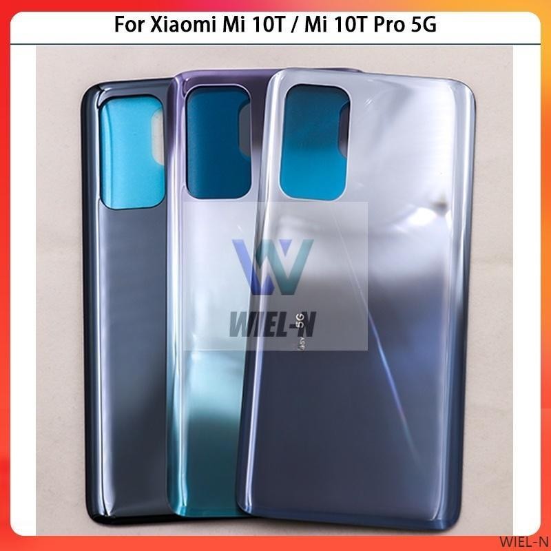 For Xiaomi MI 10T Mi10T Pro Battery Cover Back Glass Panel Rear Door ...