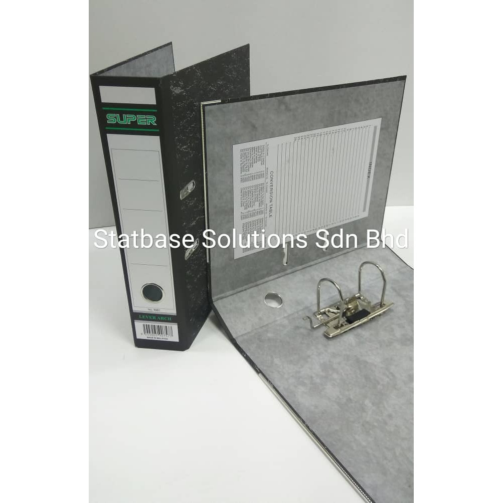 (24pcs / Ctn) - Super 3" F4 Level Arch File ( 8991 ) | Shopee Malaysia