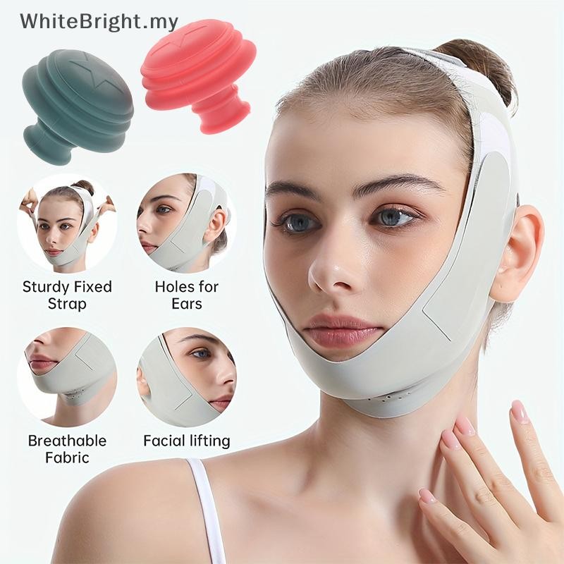 # WBMY # Chin Up Mask V Shaped Face Mask Jaw Exerciser Double Chin ...