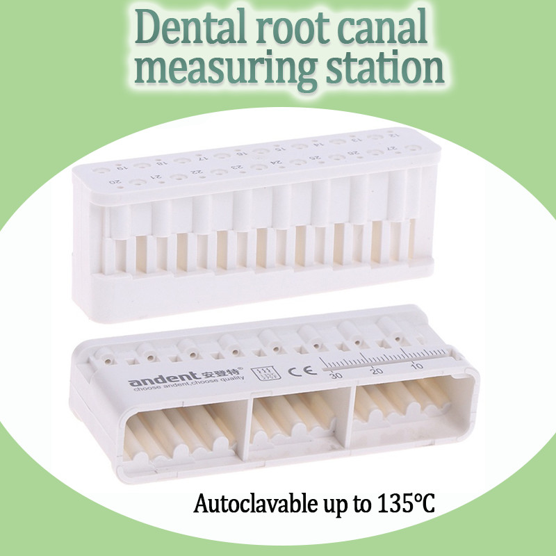 Dental Measuring Block File Holder Dental Root Canal Measuring Table ...