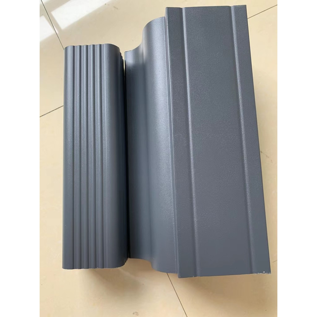 Household Aluminum Alloy Finished Gutter Villa Eaves Drip Sink Exterior ...