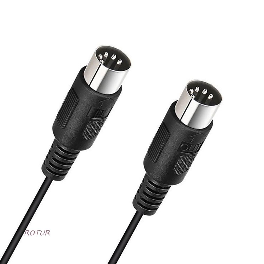 ROTUR MIDI Extension Cable, Male To Male Multiple Lengths MIDI Cable ...