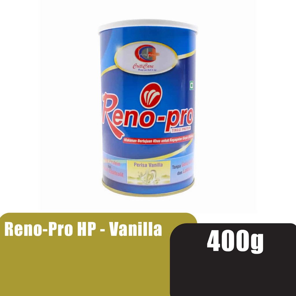 RENO-PRO High Protein 400G - VANILLA HMS Town Pharmacy | Shopee Malaysia