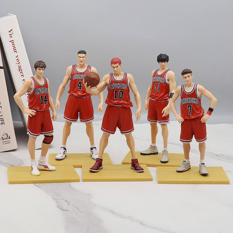 Slam Dunk Hand-Made GK Shohoku Basketball Team Standing Style Hanamichi ...