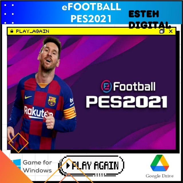 Efootball PES 2021 - GAME PC ES TEAH | Shopee Malaysia