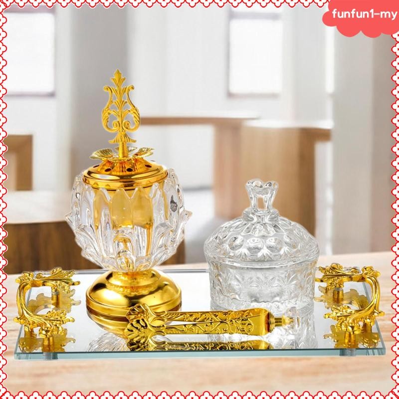[FunfuneeMY] Glass Burner Set Arabian Burner Set Practical with Storage ...