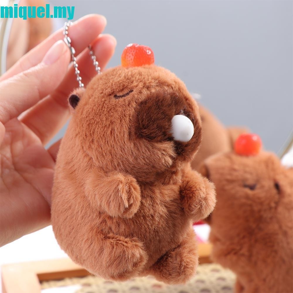MIQUEL Wag Its Tail Toy Plush Doll, Cartoon Wagging Tail Plush Capybara ...