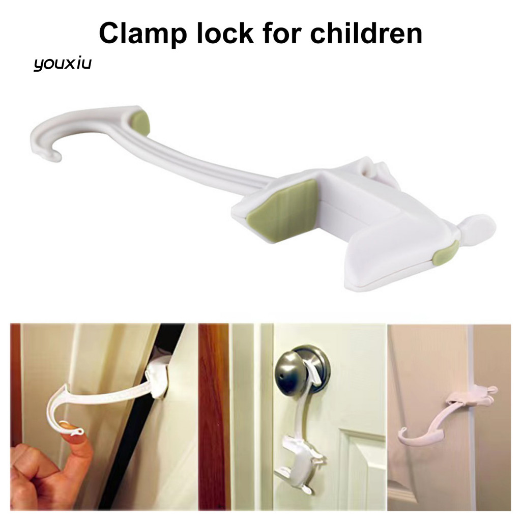 YX Clip-on Door Lock Interior Door Lock Anti-pinch Door Lock for ...