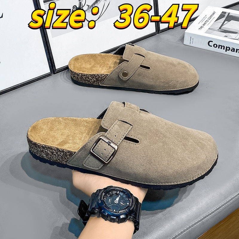 [3 Colors] Large Size Men's Sandals Slippers 45 46 47 Summer Outer Wear ...