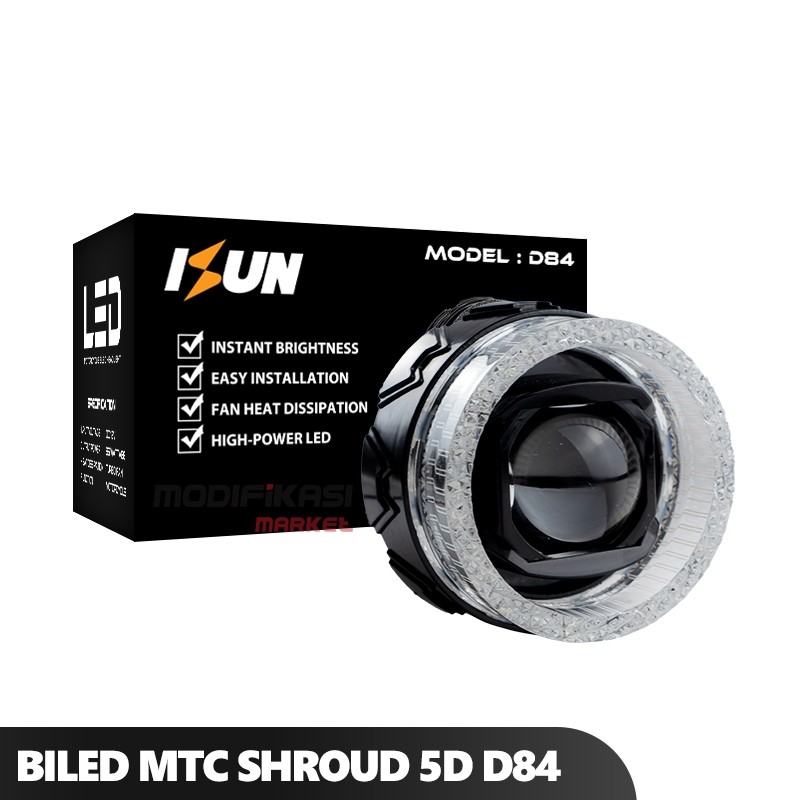 Projie BILED Matrix 3 inch ISUN BILED MTC D84 with Shroud 5D Demon Eyes ...