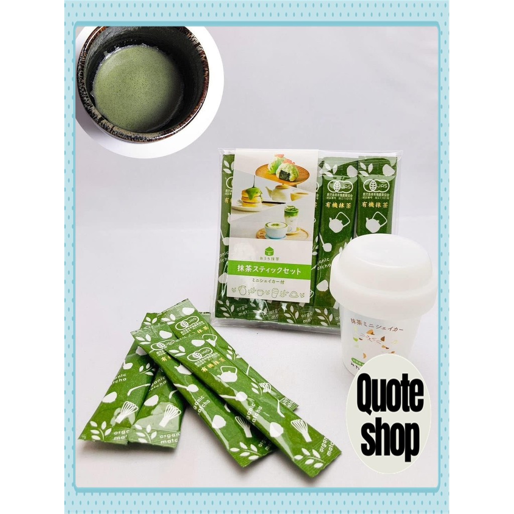 "Matcha individually packaged without wasting 1 cup" Matcha "Shakashaka ...