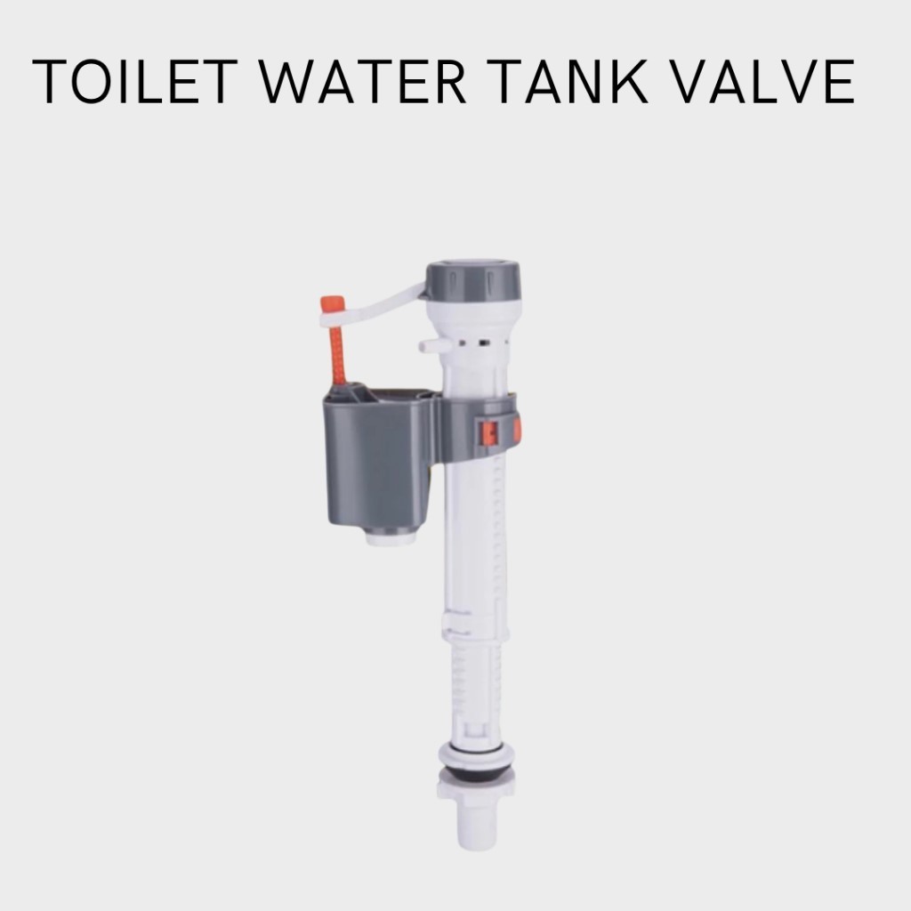 🔥Good Quality🔥 Grey Colour Toilet Water Tank Valve Flush Inlet Valve ...