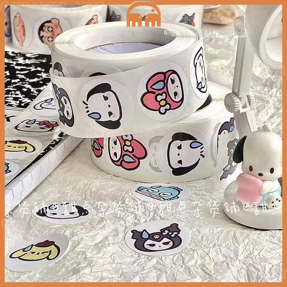 [new] 200pcs Cute Stickers Sanrio Roll Stickers, Handmade Tent ...