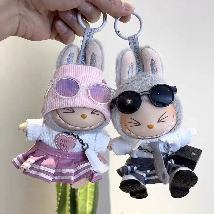 17cm Labubu V3 V2 V1Doll Clothes Kpop Exo-Inspired Women's Group ...