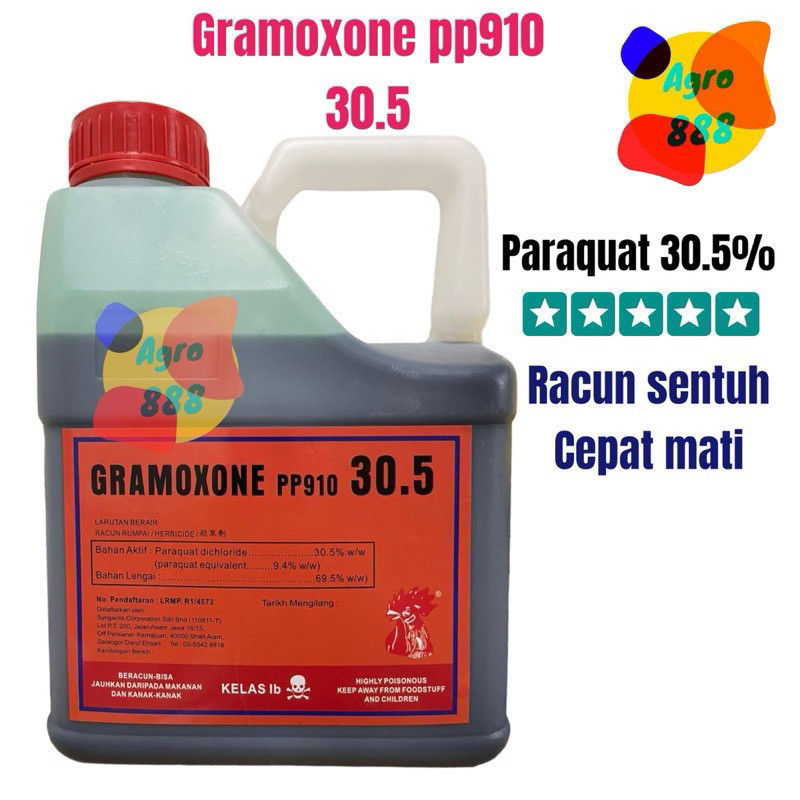 4L Racun Sentuh 30.5%|Racun Lalang&rumput |Kopi o｜Cepat mati|tak rosak ...