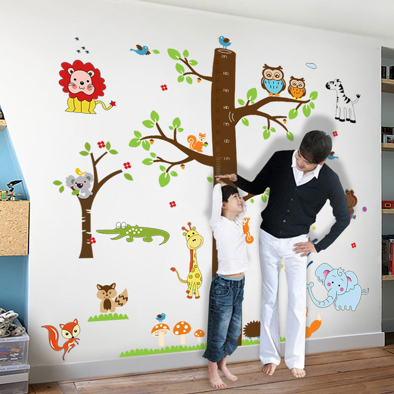 New Clothes Youth Measuring Height Ruler Living Room Bedroom Children ...