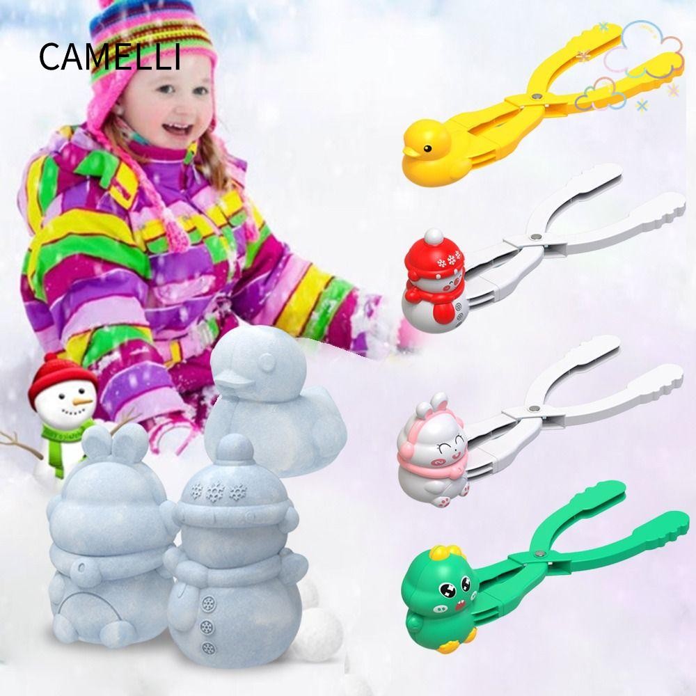 CAMELLI Snowball Clip, Dinosaur Duck Shape Cartoon Snow Ball Maker ...