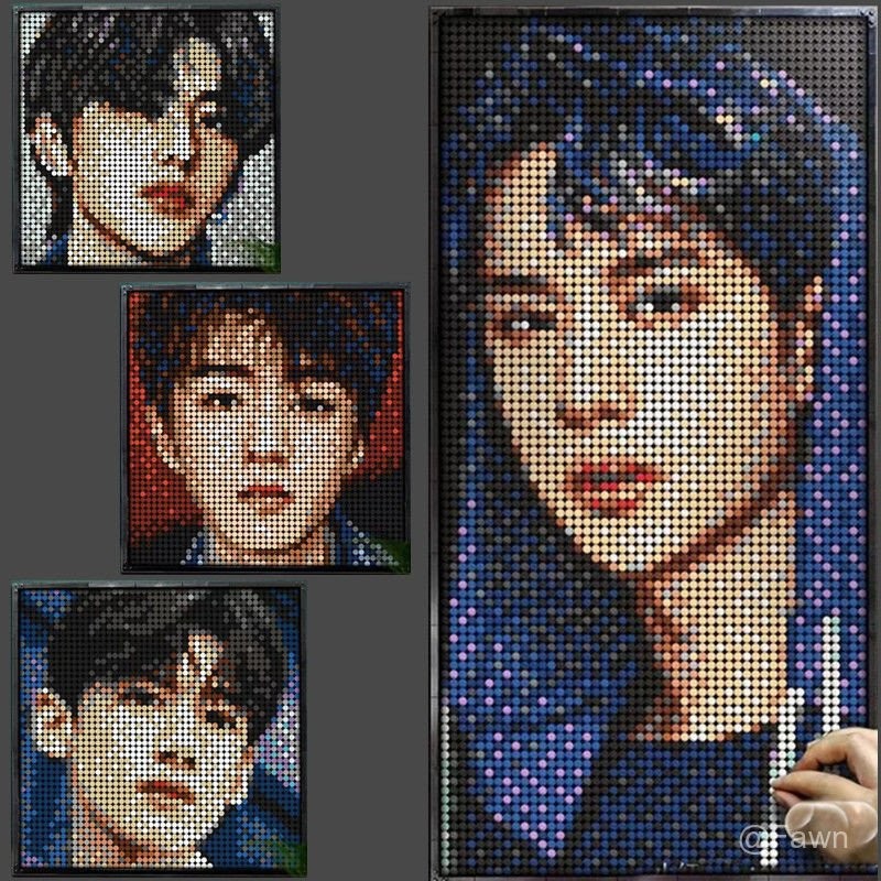 Had diskon masaCompatible with Lego Building Blocks Pixel Painting ...