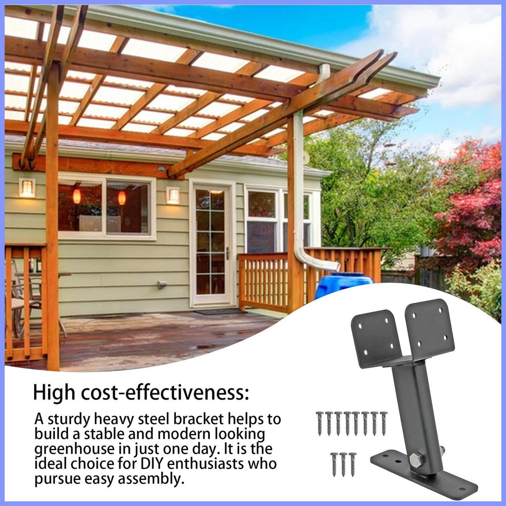 Patio Roof Riser Saddle Stainless Steel Roof Riser Heavy Duty Roof ...