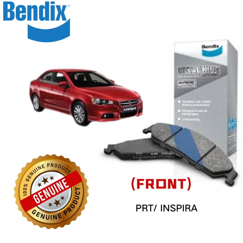 Original Bendix DB1441-MKT & DB1686-MKT Front & Rear Brake Pad - Proton ...