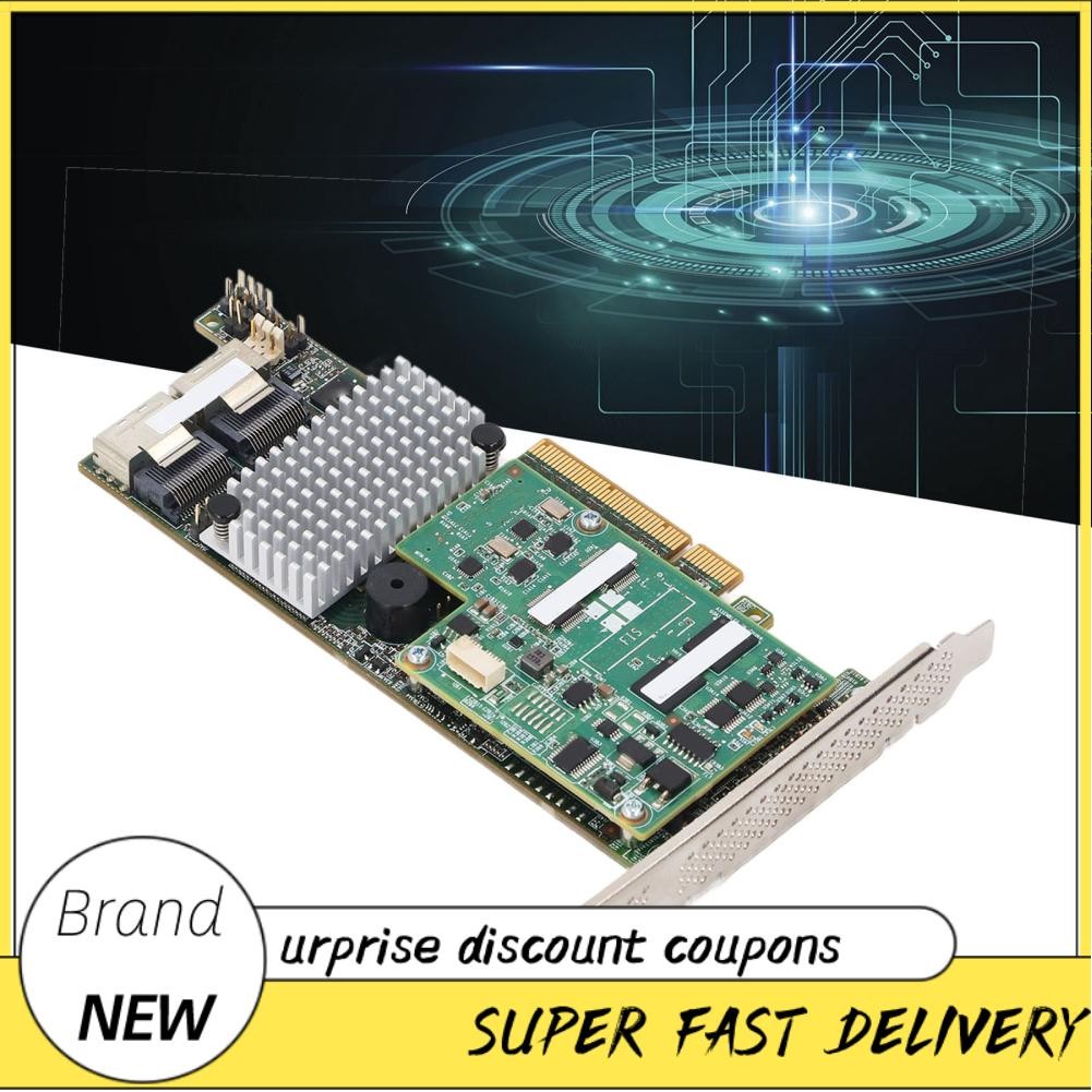 Freemarket Internal PCI Express SAS RAID Controller Card - 1G Cache ...
