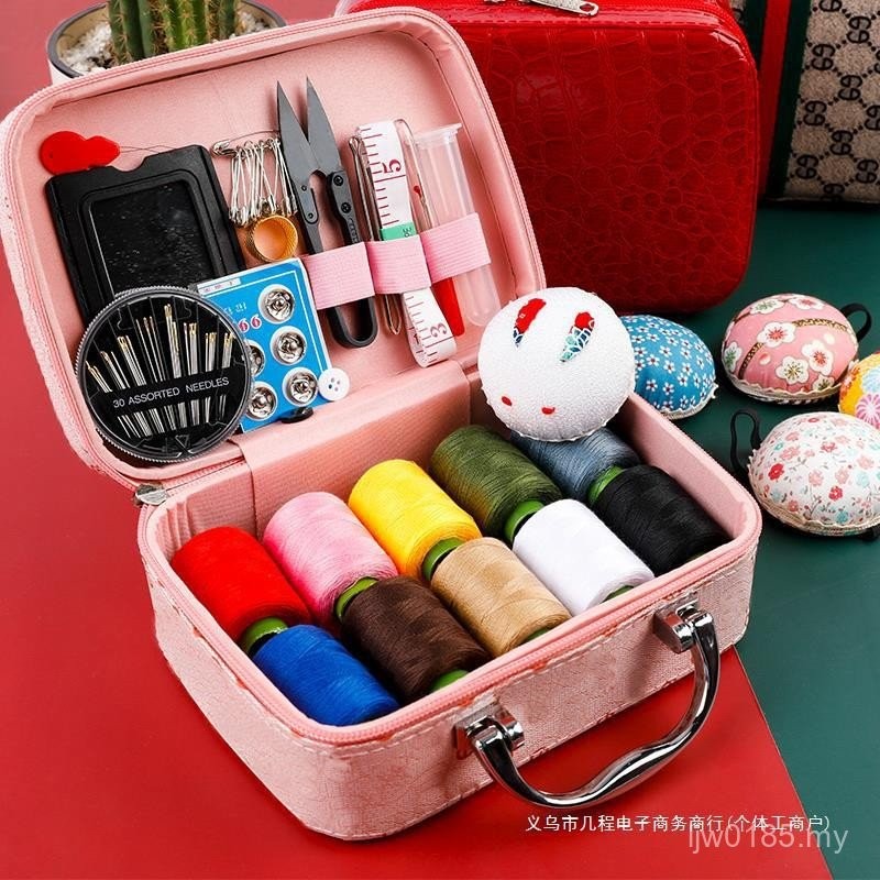 Sewing Kit Set Dowry Dowry Dowry Sewing Box Household Sewing Portable ...