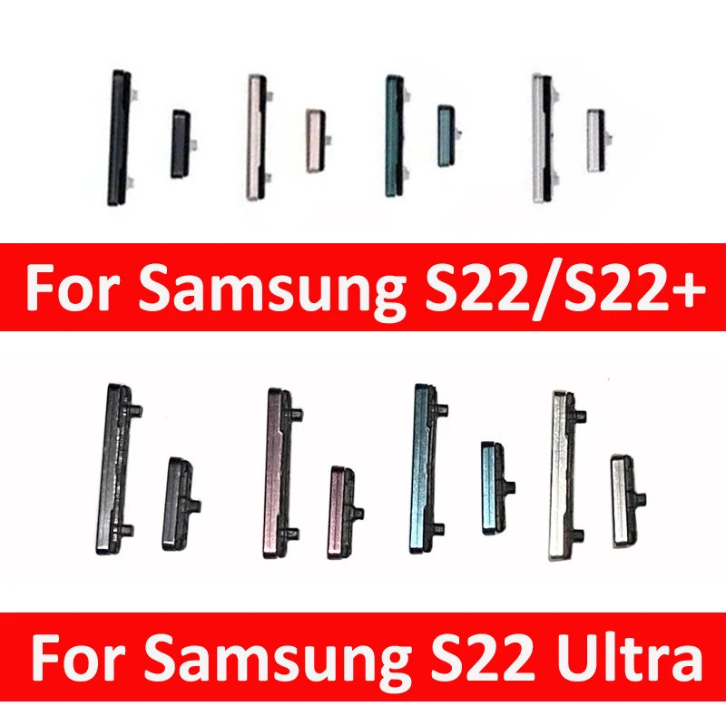 Phone New Power Volume Button For Samsung Galaxy S22 Ultra S22+ Plus ...