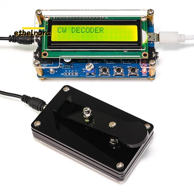 Upgraded CW Morse Code Decoder Finished +Case+Button Kit with Digital ...