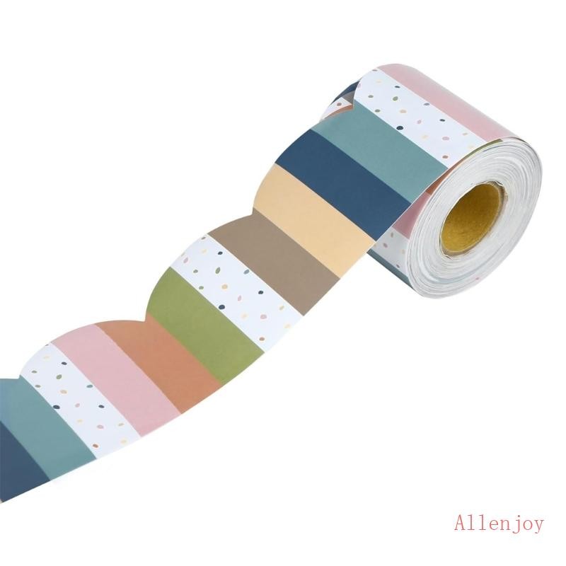 JOY 15 2m Adhesive Bulletin Border Trim Colorful Bulletin Board Borders ...