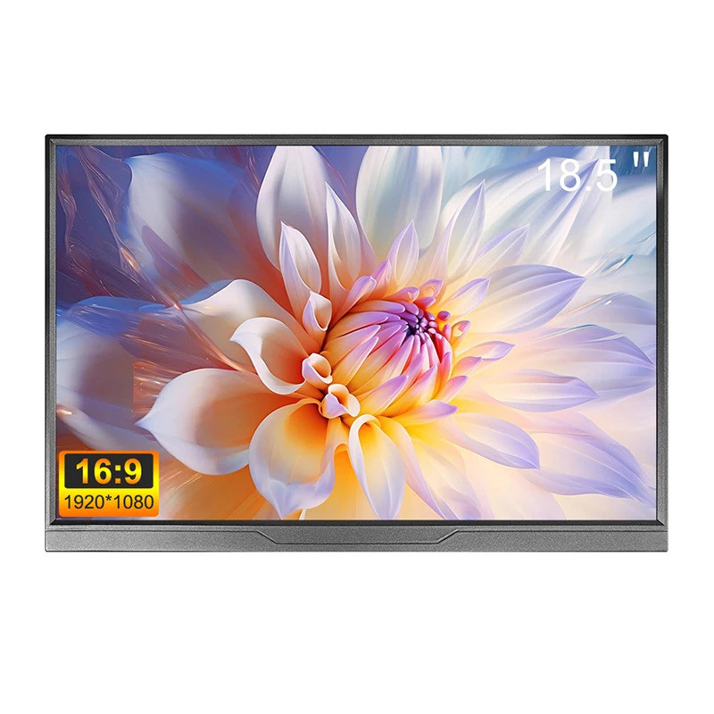 18.5inch Portable Monitor Extended Screen Smart Gaming Display For PC ...