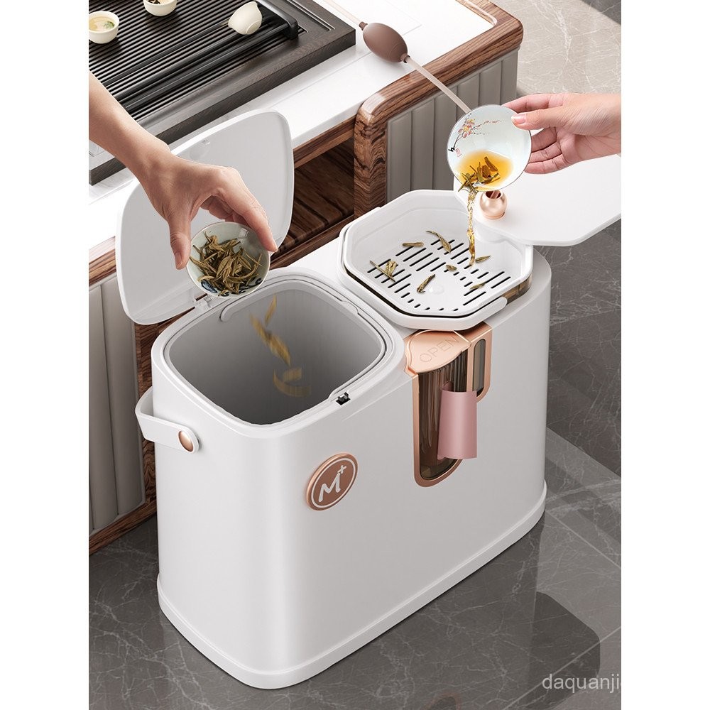 Tea Bucket Wastewater Bucket Dry Wet Separation Household Filter Living ...