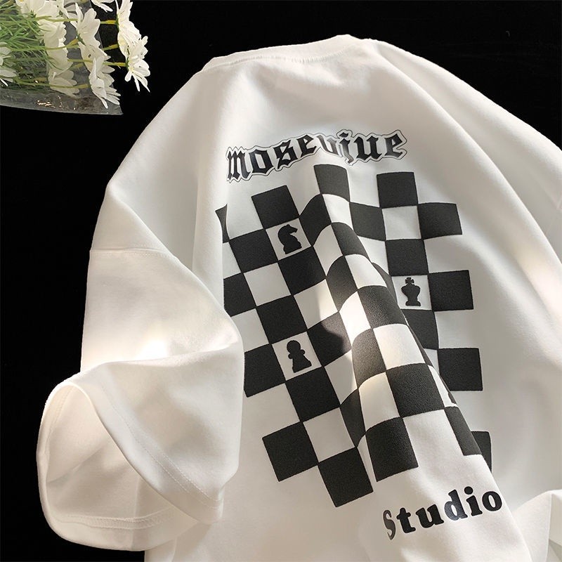 (RT)Lengan pendek couple set short sleeve short tops big drew lelaki ...