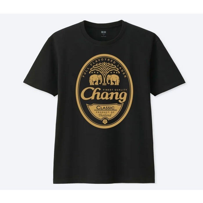 New Summer Cotton Blockbuster Chang Beer Thai Drink T-shirt Soft And ...
