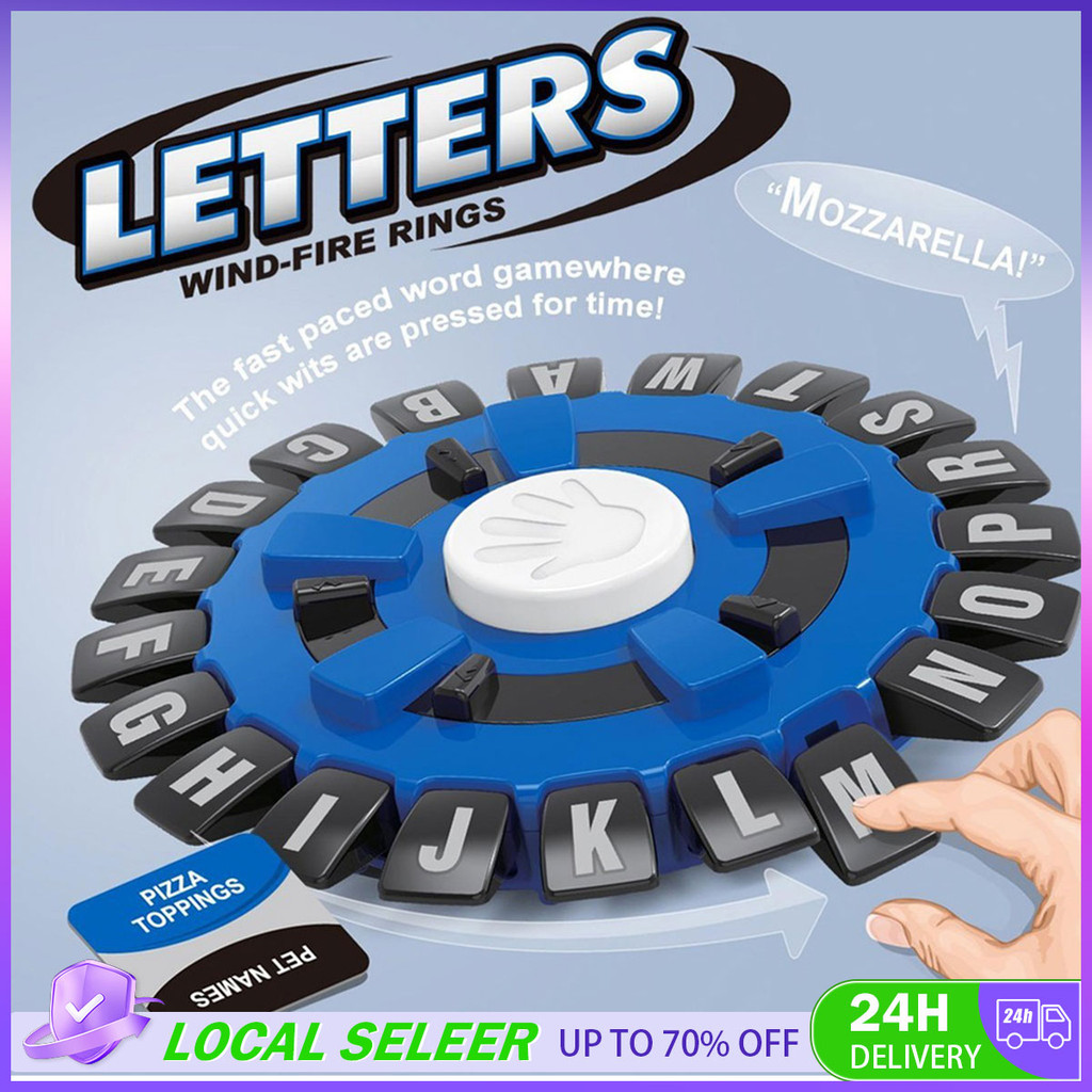 Think Word Games Tapple Board Game All Ages Interactive Puzzle Toy 2-8 ...