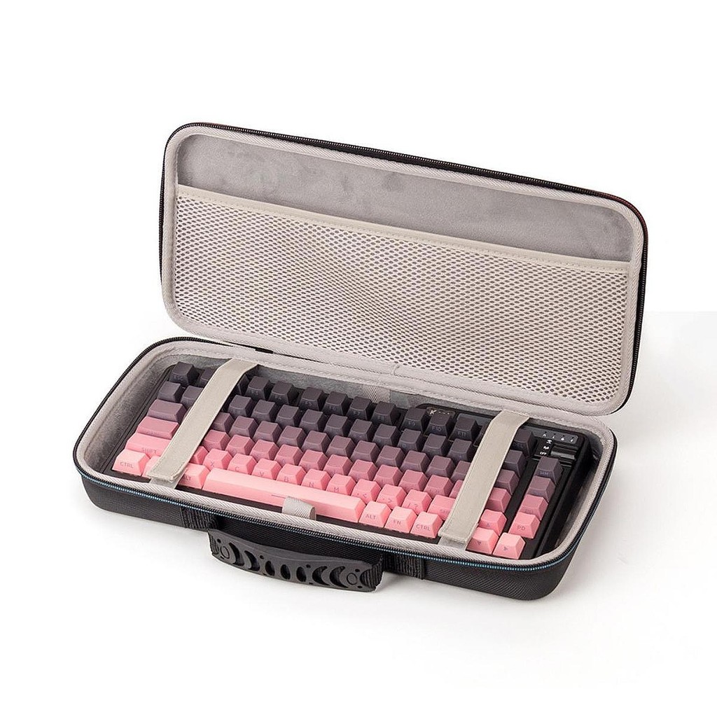 [bmcbftb] Hard 75% Keyboard Case EVA Shell Carrying Case Stylish ...