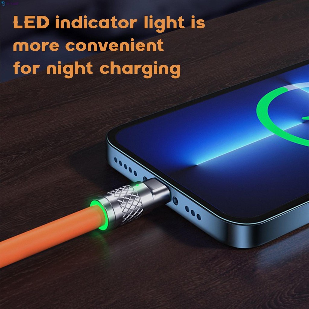 3-in-1 120W Fast Charge Cable with Durable Construction Heavy Duty ...