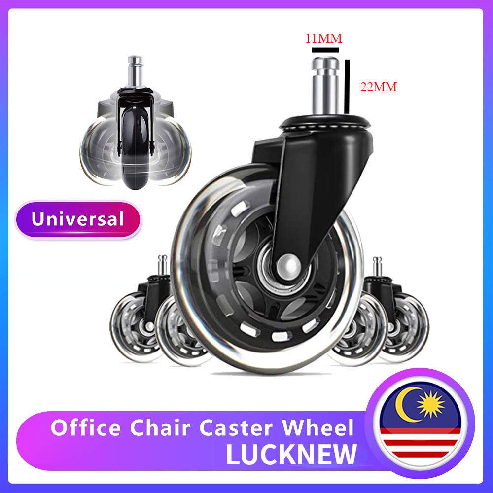 75mm Office Chair Caster Roller Caster Wheel Twin Wheel Caster Chair ...