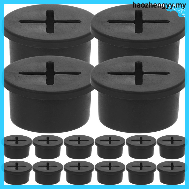 Desk Hole Cover Wiring Grommets Wire Insert Assortment Rubber Kit Cord ...