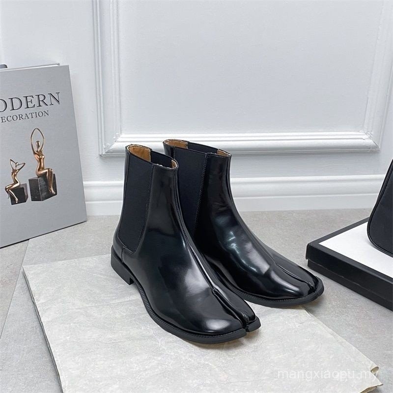 Chelsea Hoof Split Toe Boots Male British 2024 Men Women Ninja Square ...