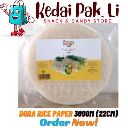 [KPL] DORA Rice Paper 300gm (22cm) | Shopee Malaysia