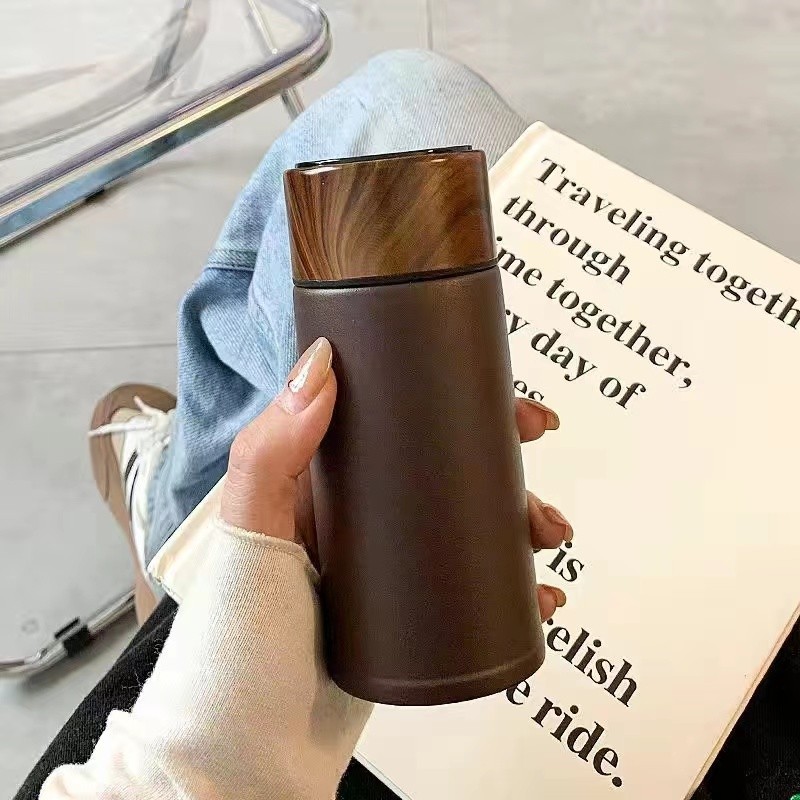 Smart Temperature Display Mini Thermos Cup Female Portable High-value ...