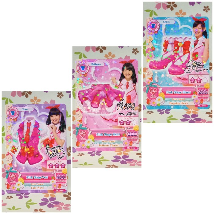 Aikatsu set pink stage jkt48 | Shopee Malaysia