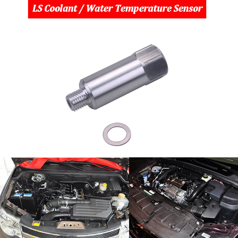 NEW Extended Length Adapter Coolant/Water Temperature Sensor Sending ...