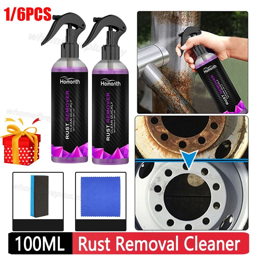 【24 hours delivery】100ml car Anti-rust Cleaning Remover Metal ...