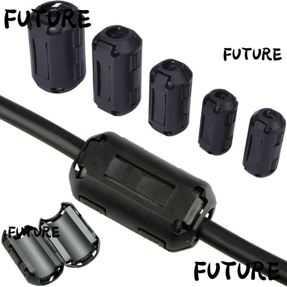 HL-FUTU Ring Core Ferrite Bead Clamp, Snap Type Anti-interference Choke ...