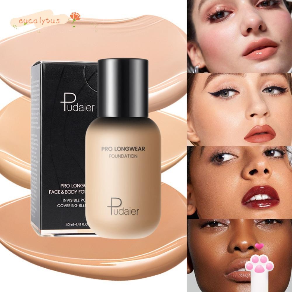 EU-FASHION Face Liquid Foundation, Full Concealer 40ML Makeup Base ...
