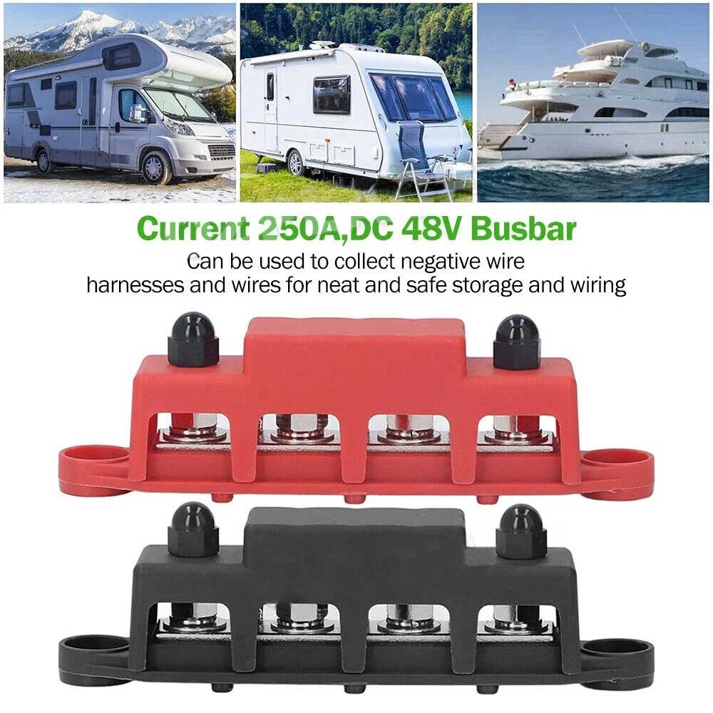 2PCS Waterproof Marine RV Cable Junction Box - Double Inlet Wire ...